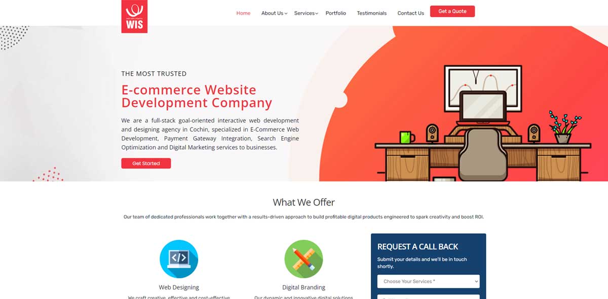 Top 10 web designing companies in Kerala, India
